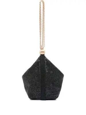 Cult Gaia Rue Beaded Chain Mini Bag - Black