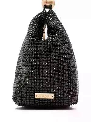 Cult Gaia Rue Beaded Chain Mini Bag - Black