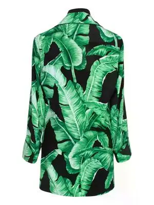 Mystique Jungle Lapel-collar Blazer