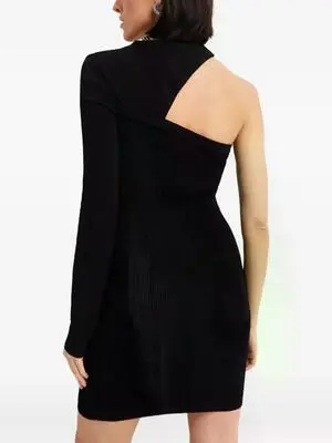 Gauge81 Tnino One-sleeve Cut-out Mini Dress