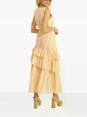 LoveShackFancy Jordie Ruffled Maxi Dress