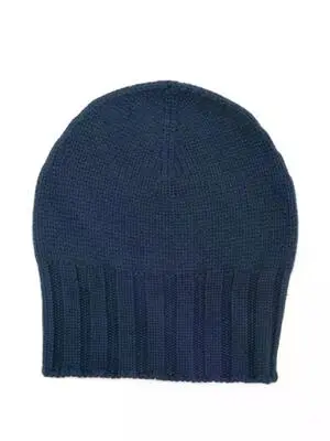 BEYOU Ribbed Beanie - Blue