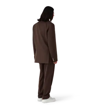 Casablanca Wool Pleated Tailored Trousers - Multicolor