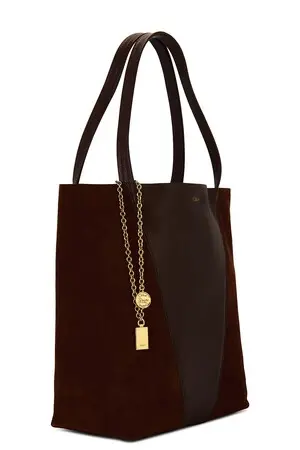 Chloé Spin Tote Bag - Crafty Brown