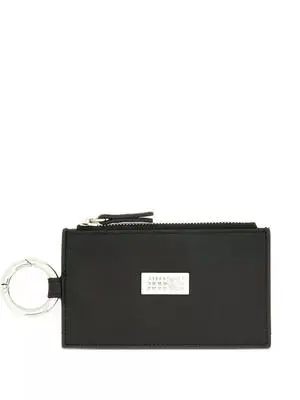 MAISON MARGIELA Zip Keyring Wallet - Black