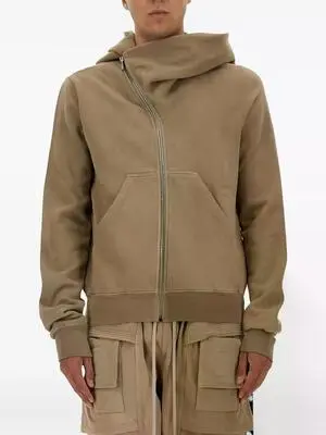 Rick Owens Concordians Mountain Asymmetrical-zipper Hoodie
