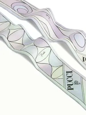 Emilio Pucci Logo Graphic Scarf