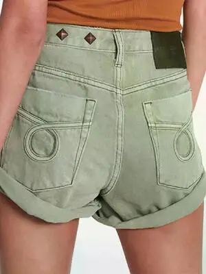 ONETEASPOON Button-fastening Denim Shorts
