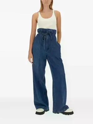 Boyish Tie-waist Jeans