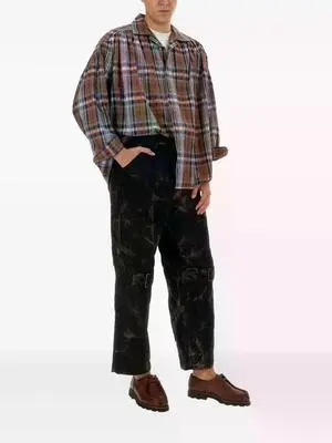 AIE Checked Cotton Shirt - Blue