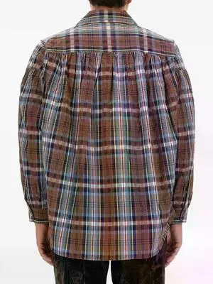 AIE Checked Cotton Shirt - Blue