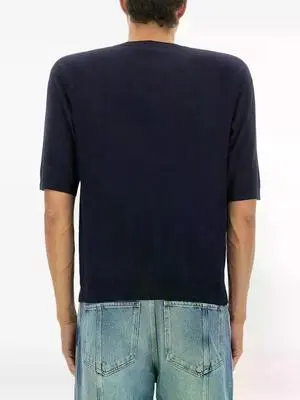 Moschino Patch-pocket T-shirt - Blue