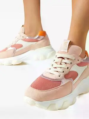 Hogan Hyperactive Lace-up Sneakers - Pink