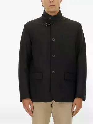 Fay Button Detailed Outerwear For Men