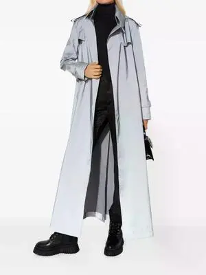 Norma Kamali Double-breasted Trench Coat