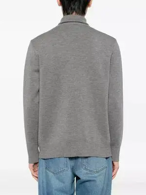 CHATEAU ORLANDO Ribbed Turtleneck Sweater