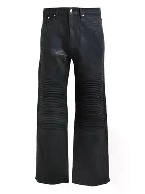 BREATH Coated Biker Jeans