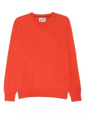 MC2 SAINT BARTH Regent Crew-neck Sweater - Orange