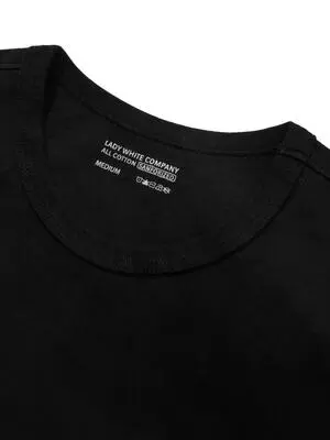 LADY WHITE CO. Crew-neck Cotton T-shirt