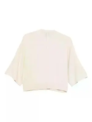 NUDE Zip-detail Wool Top