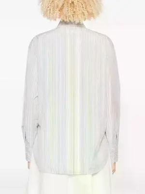FORTE_FORTE Striped Cotton Shirt