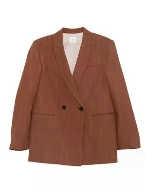 ALYSI Paneled Pinstripe Blazer