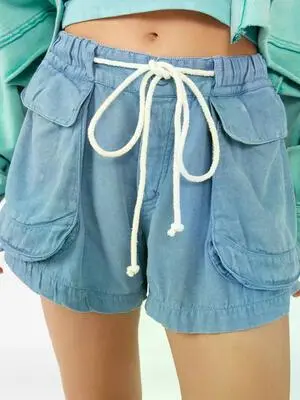 Free People Drawstring Pocket Shorts