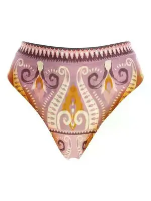 Agua Bendita Penelope Reversible Bikini Bottom - Pink
