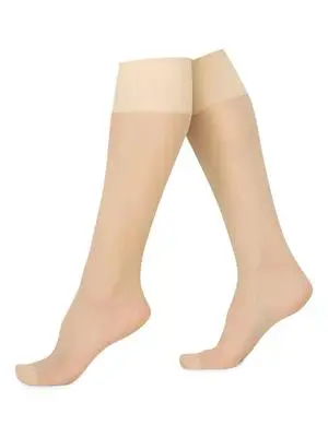 Swedish Stockings Elin Reinforced Toe Socks - Neutrals