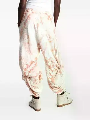 ONETEASPOON Snakeskin Print Harem Trousers