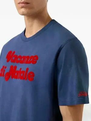 MC2 SAINT BARTH Logo Flock T-shirt