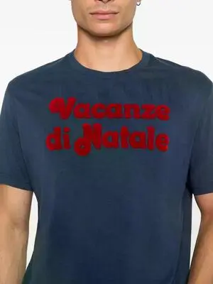 MC2 SAINT BARTH Logo Flock T-shirt