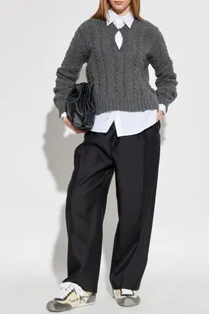 Loewe Wool Cable Stitch Sweater