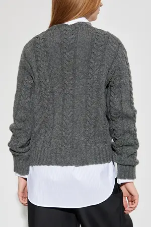 Loewe Wool Cable Stitch Sweater