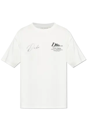 DUKE + DEXTER T-shirt With Logo - White