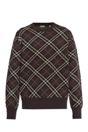 Burberry Round Neck Sweaters For Men
