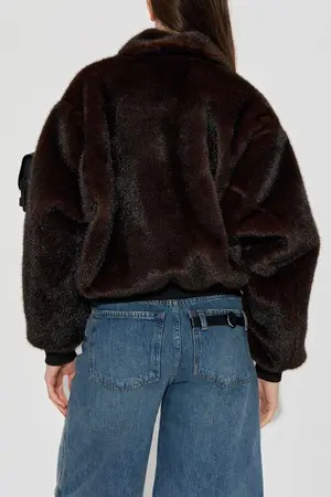 Coperni Faux Fur Bomber Jacket