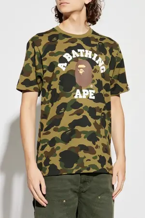 A BATHING APE T-shirt With "moro" Motif