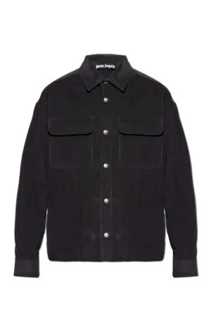 Palm Angels Corduroy Shirt With Pockets