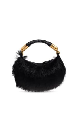 Balmain Faux Fur Handbag