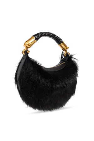Balmain Faux Fur Handbag