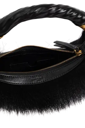 Balmain Faux Fur Handbag