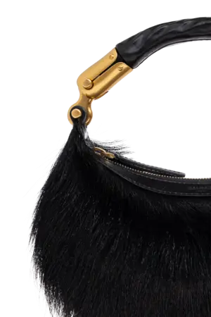 Balmain Faux Fur Handbag