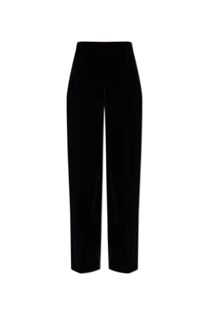 Alexander Mcqueen Textured Pants For Women