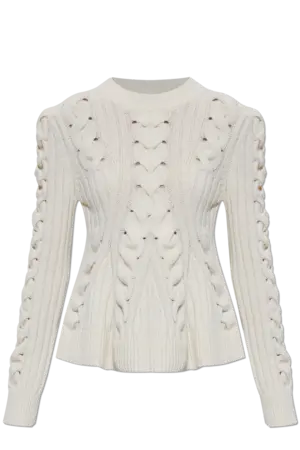 Alexander Mcqueen Flared Sweaters For Women