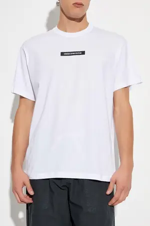 Versace T-shirt With Logo Patch