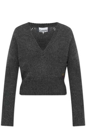 Ganni Cut Out Knitwear For Women