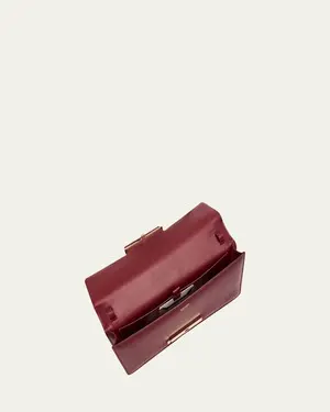 TOM FORD East-west Supple Grain Leather Shoulder Bag - Ruby Red