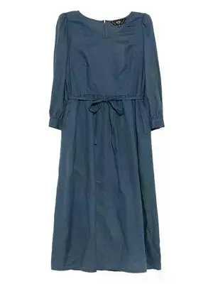 TO B. BY AGNÈS B. V-neck Tie-waist Dress