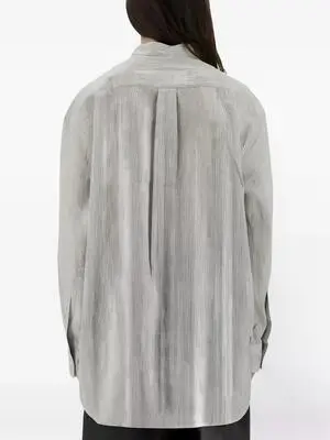 Studio Nicholson Stripe Collarless Top